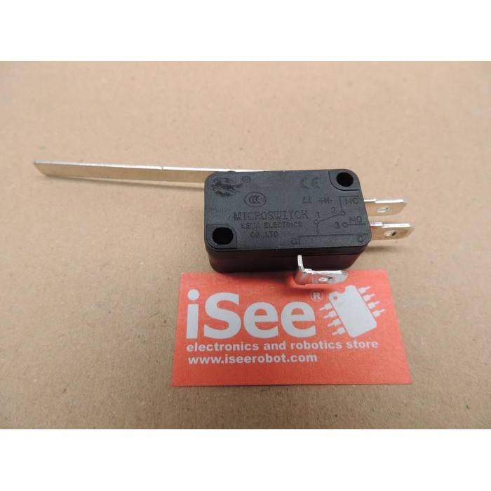 Jual Micro/Limit Switch SPDT 16A 250V AC Plat Super Panjang Tanpa Roda | Shopee Indonesia
