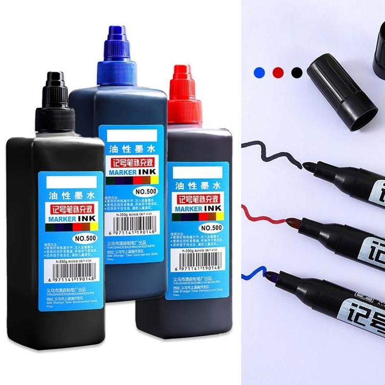 Jual Premium 500Ml Isi Tinta Spidol For Refill Tinta Spidol Tinta ...