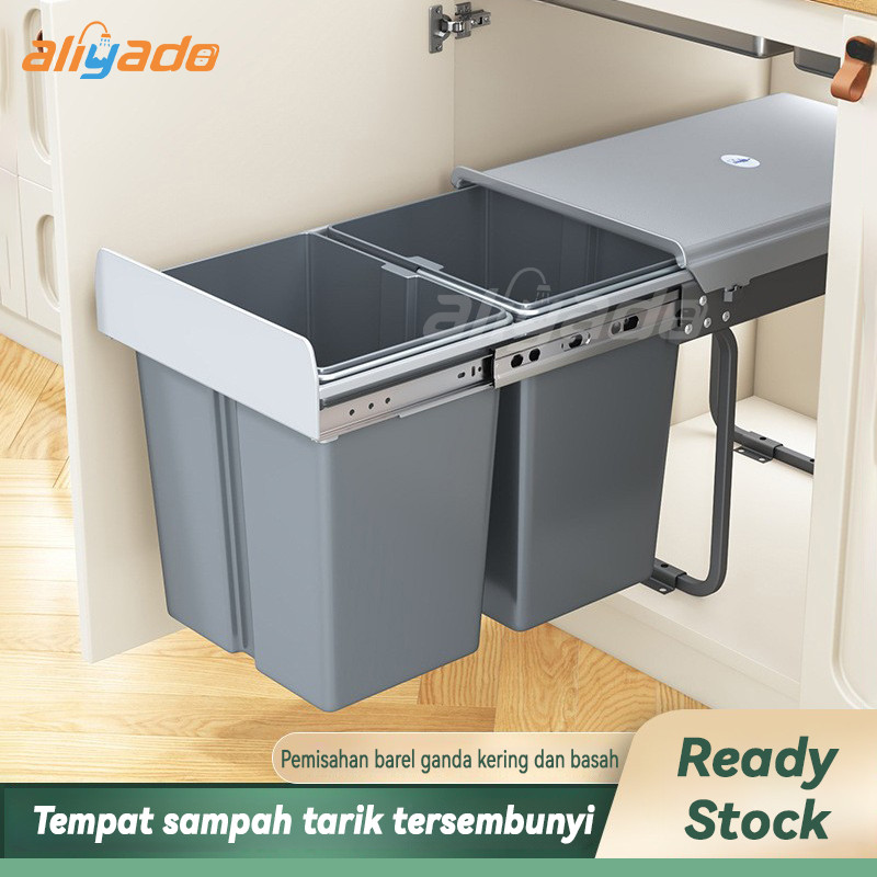 Jual Tempat Sampah Push Pull Dustbin Kabinet Dapur Kitchen Set With ...