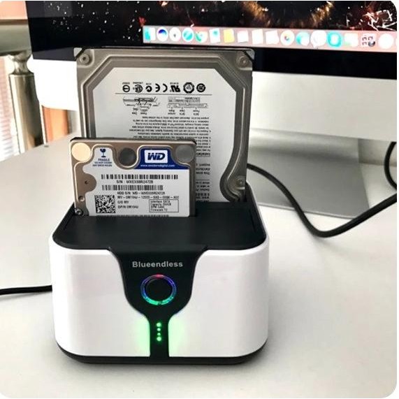 Jual BEBAS ONGKIR - HD05 Modern 2 Bay 2,5"/3,5" External SSD HDD ...