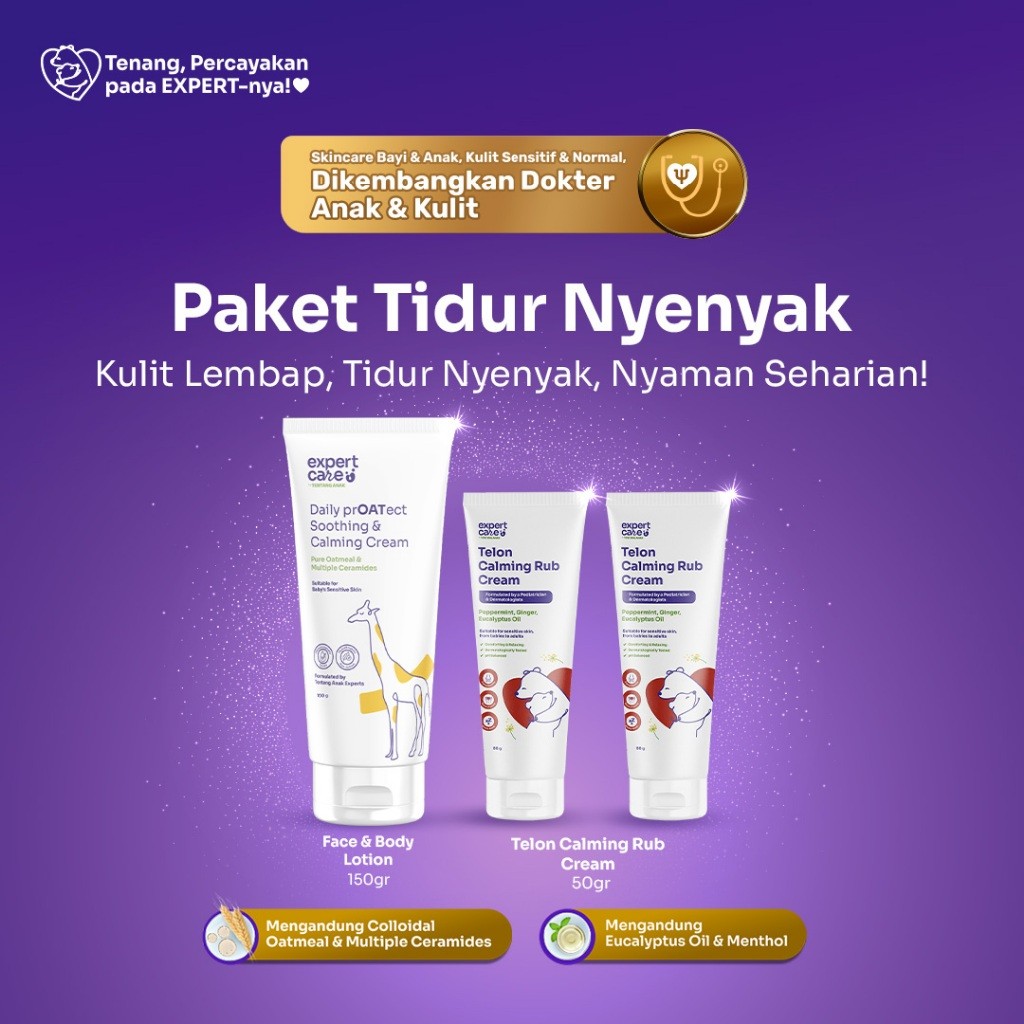 Jual Paket Skincare Anak & Bayi - Expert Care Paket Tidur Nyenyak ...