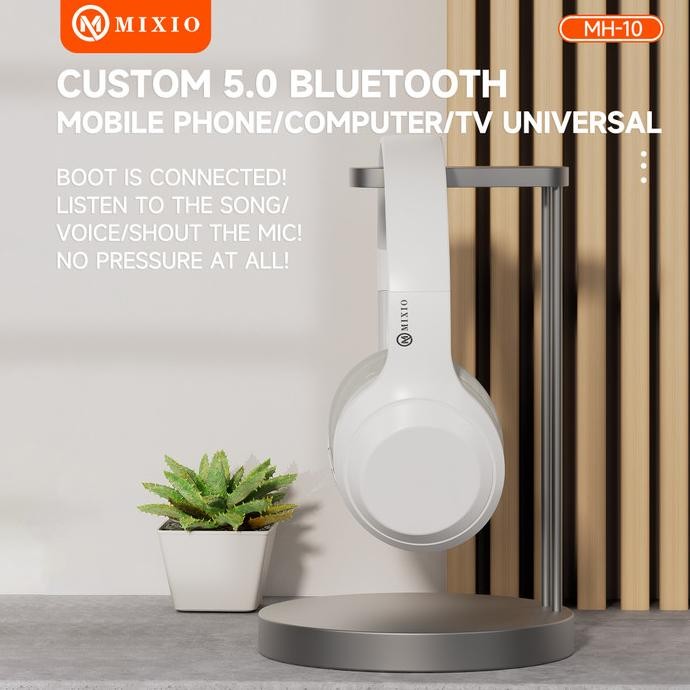 Jual Tersedia MIXIO MH-10 Headphone Bluetooth Wireless Headset Earphone ...