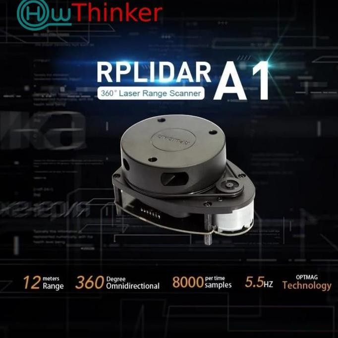 Jual LIDAR A1 RPLIDAR A1M8 - 360 Degree Laser Scanner Slamtec ROS | Shopee Indonesia