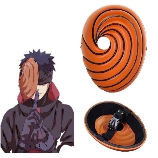 Jual Topeng Tobi Cosplay Obito Uchiha Tobi Akatsuki Naruto Shippuden ...
