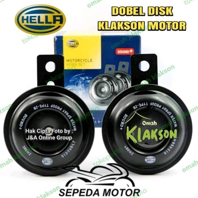 Jual KLAKSON DOBEL DISC HELLA ORIGINAL - SEPEDA MOTOR 12V | Shopee ...
