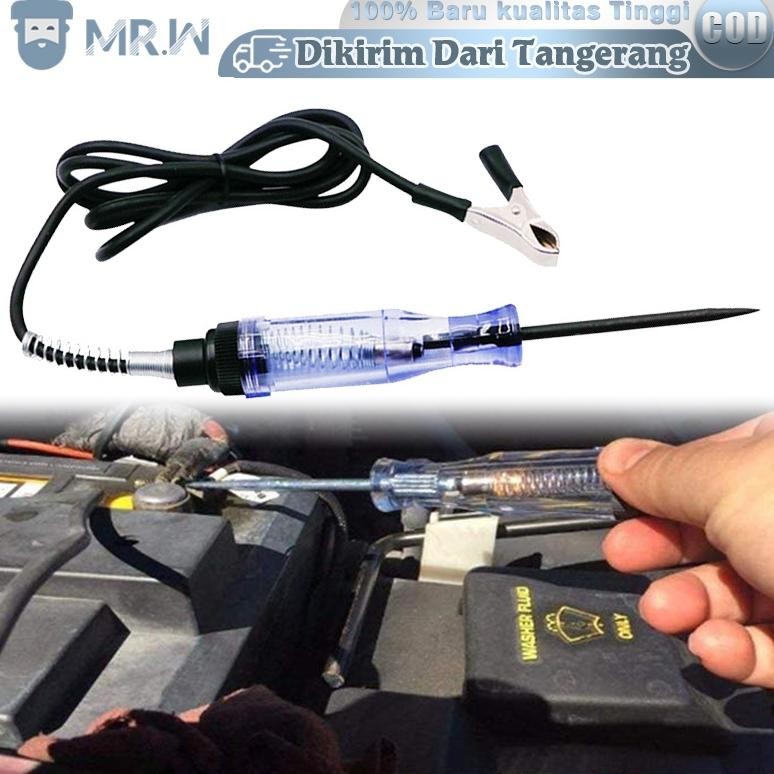 Jual Ready Tespen Dc Automotive Circuit Tester 6V-12V-24V Dc Mobil Truk ...