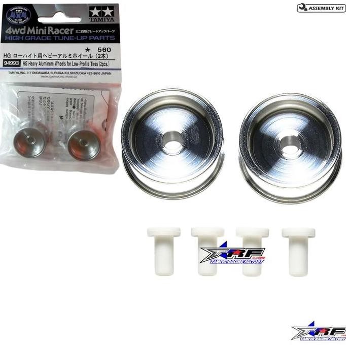 Jual 94993 - TAMIYA HG HEAVY ALUMINUM WHEELS FOR LOW PROFILE TIRES ...