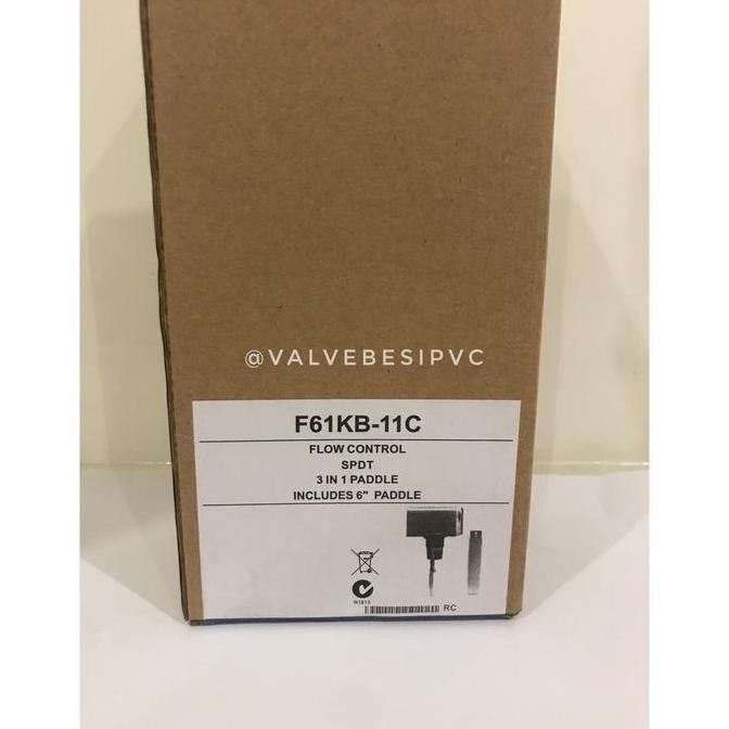 Jual Flow Switch Johnson / Johnson Controls F61Kb-11C Water Flow Switch ...