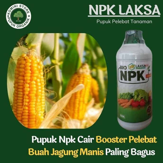 Jual Terlaris Cod Aman Npk Laksa 500ml Pupuk Npk Cair Jagung Berbuah