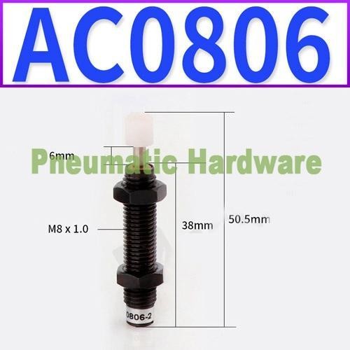 Jual Pneumatic Hydraulic Shock Absorber AC0806 Oil Buffer Damping KG17 ...