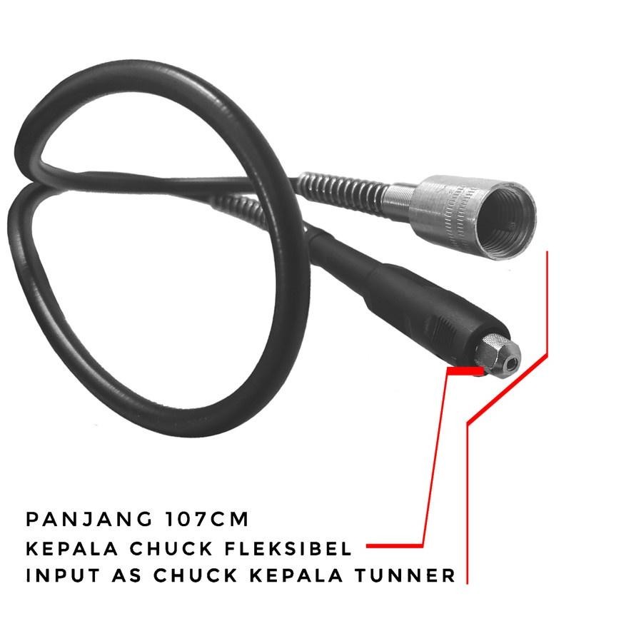 Jual YZ Selang / Kabel Flexibel Shaft Mini Grinder Mollar | Rotary Tool ...