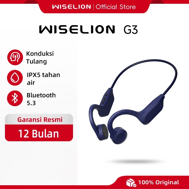 Jual WISELION Wireless G3 Bluetooth Headphone Bone Conduction Earphone ...