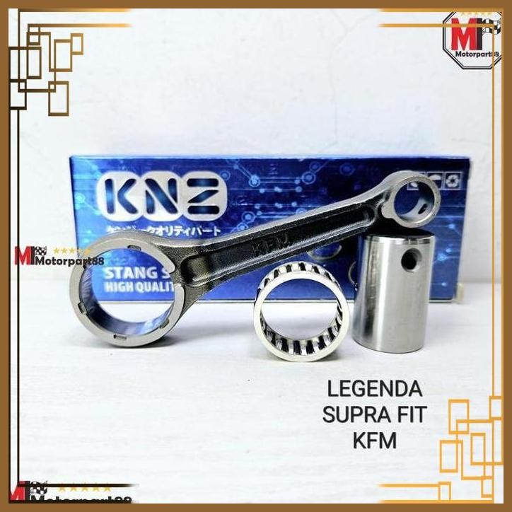 Jual [MRP] STANG SEHER STANG PISTON CONNECTING ROD KIT LEGENDA SUPRA ...