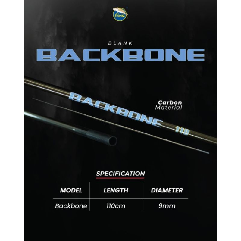 Jual blank hollow orca backbone 110cm packing pipa PVC | Shopee Indonesia