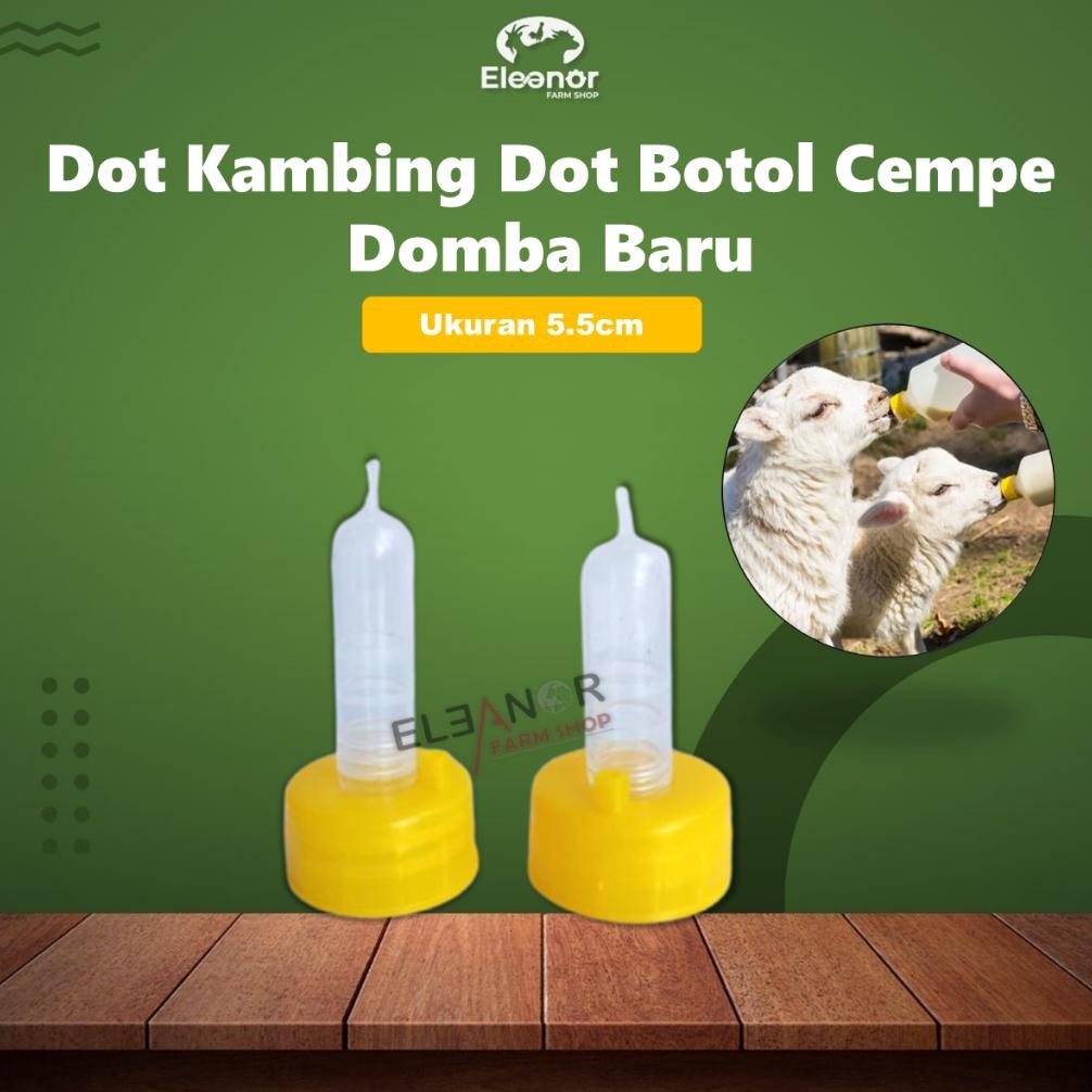 Jual Dot Kambing Dot Botol Cempe Domba Kucing Babi Dot Cempe Transparan ...