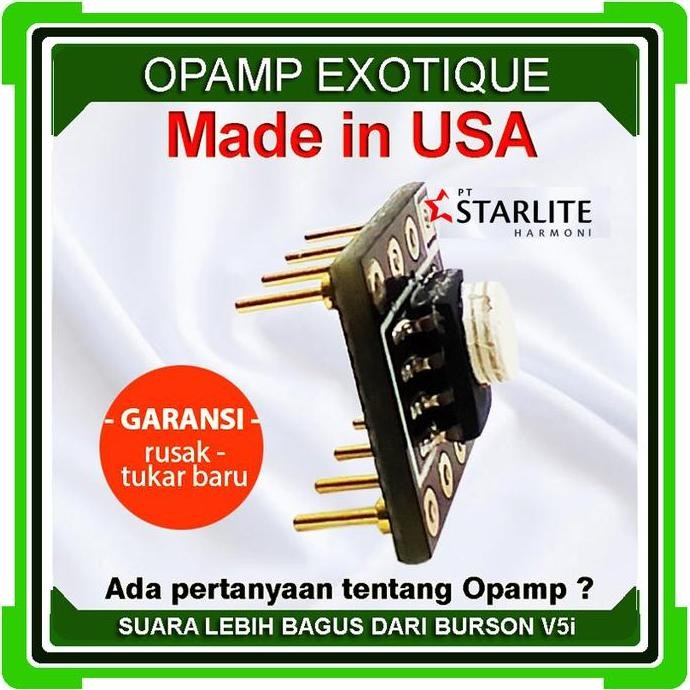 Jual Lebih Bagus Dari Burson V5I, Exotique M-01 Opamp - Harga Per Buah ...
