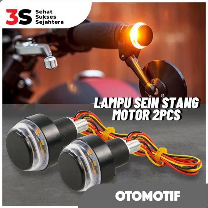 Jual Lampu Jalu Stang Sein LED Motor - Turn Signal Indicator Blinker 2 ...