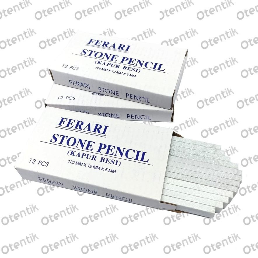 Jual Free Ongkir Kapur Besi Ferari Putih - Plate Stone Pencil - Pensil Tulis Besi Nov0066 ...