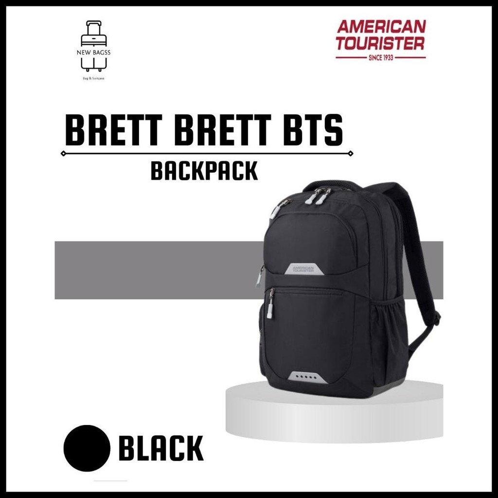 Jual AMERICAN TOURISTER BRETT BTS BACKPACK 02 ASR - INK BLUE / BACKPACK ...