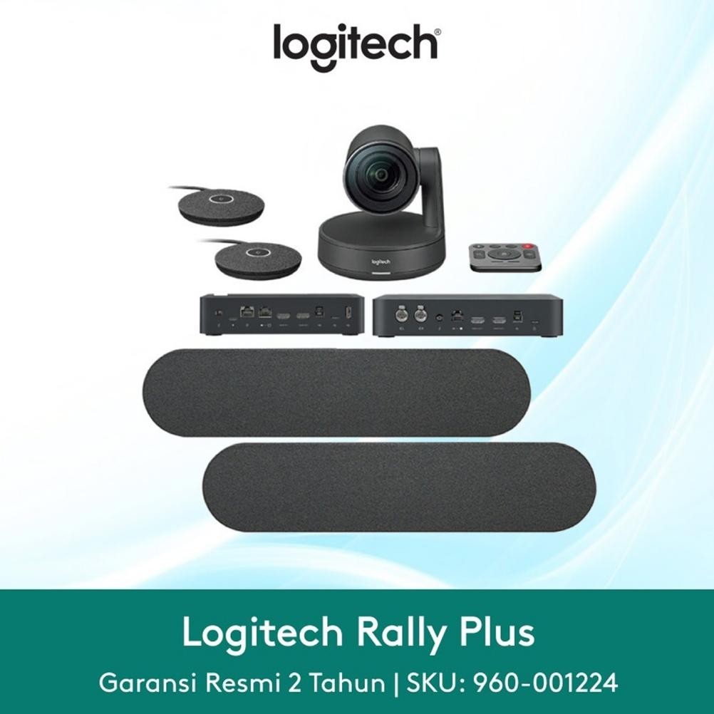 Jual RUMPIN Logitech Rally Plus Video Conference System - Garansi Resmi ...