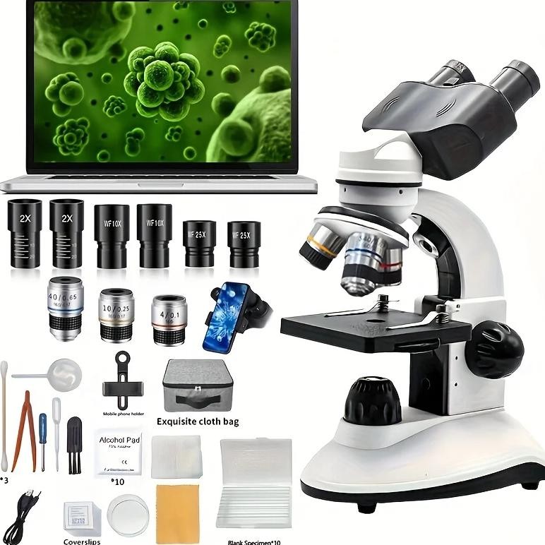 Jual Optical Instrument Microscope 40X-2000X Magnification USB Camera ...