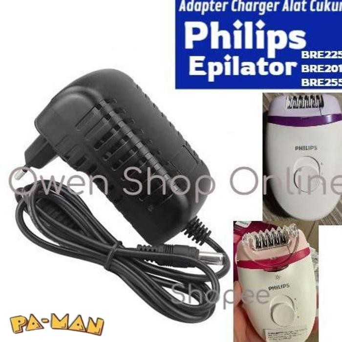 Jual Promo Adapter Charger Philips Epilators Bre225 Bre201 Bre255 ...