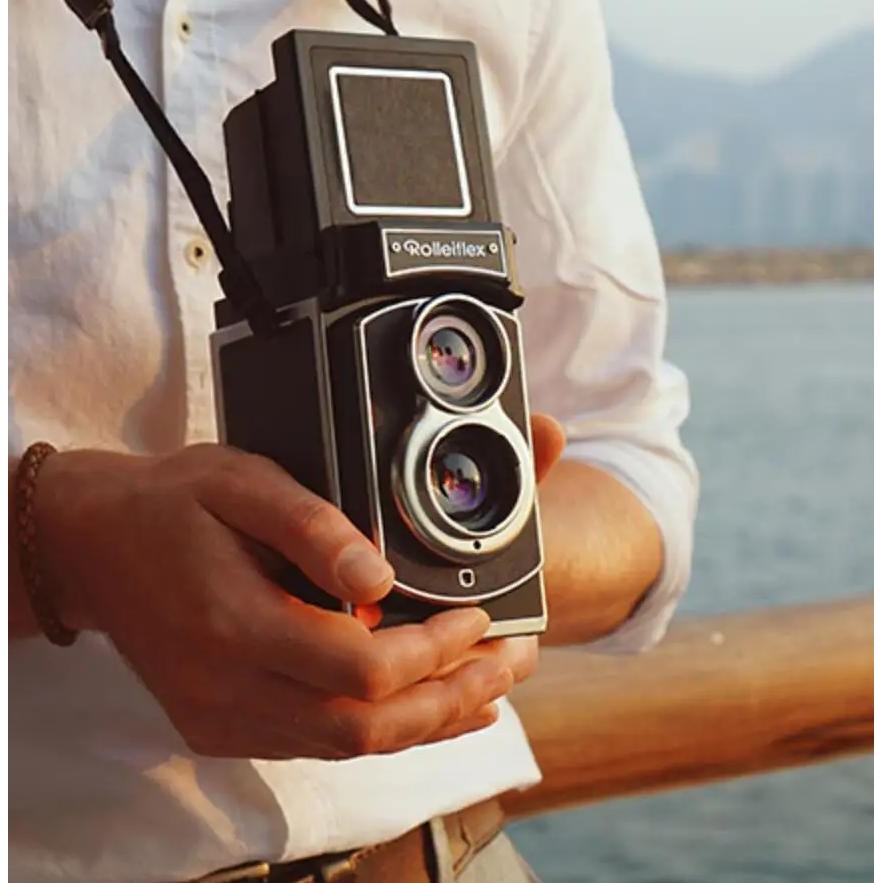 Jual Mint Rolleiflex Instant Camera Twin-Lens Instant Camera use Fujifilm instax mini film ...