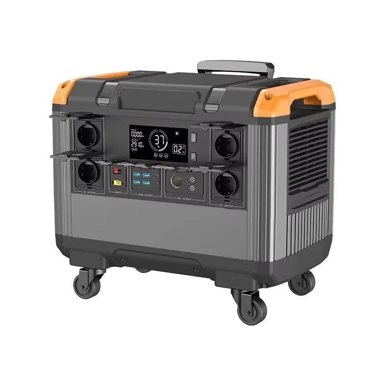Jual 3000W Portable Power Station 2000W 1000W Solar Generator 600W ...