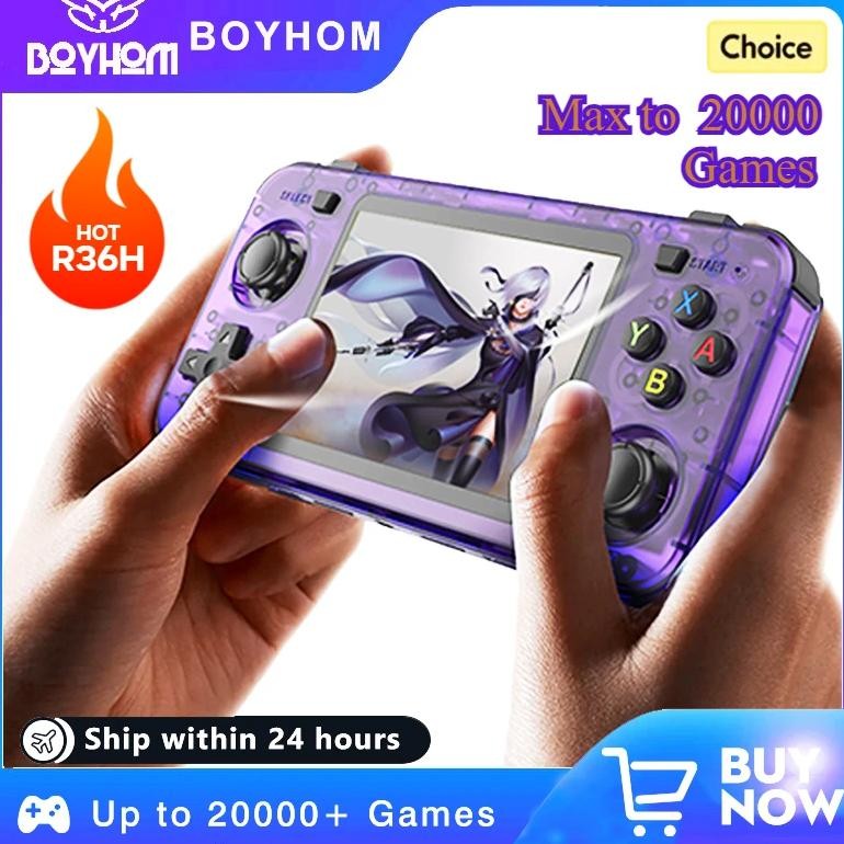 Jual 2025 Best R36H Retro Handheld Console Open-Source Linux System ...