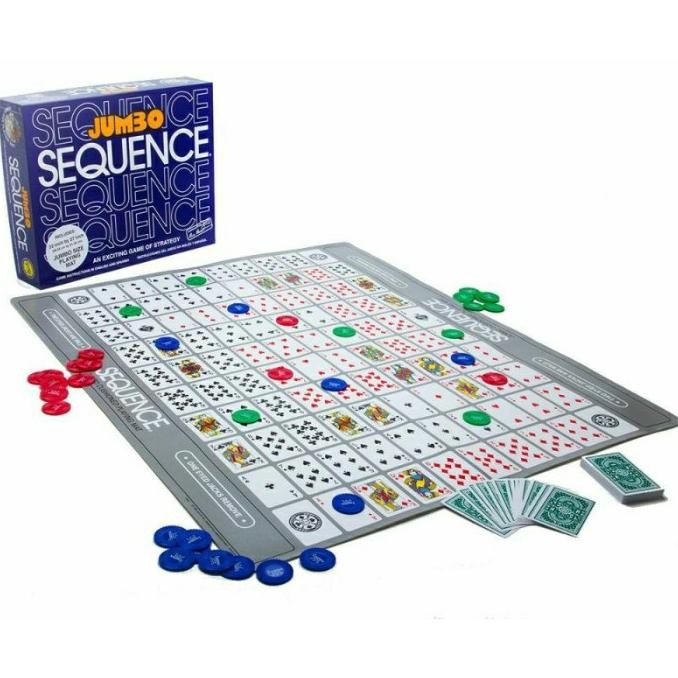 Jual SEQUENCE JUMBO - BOARD GAME ( Grade B) | Shopee Indonesia