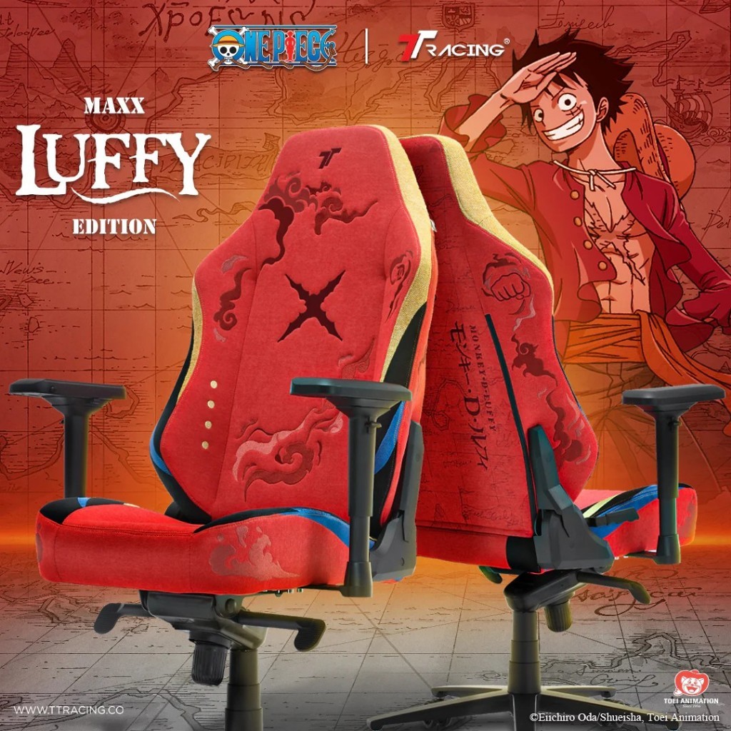 Jual TTRacing Kursi Gaming Maxx Koleksi One Piece Luffy | Maxx Fabric ...