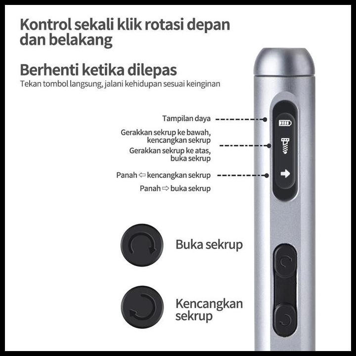 Jual Obeng Elektrik 50 In 1 Set Komplit Obeng Kecil Obeng Listrik Obeng ...