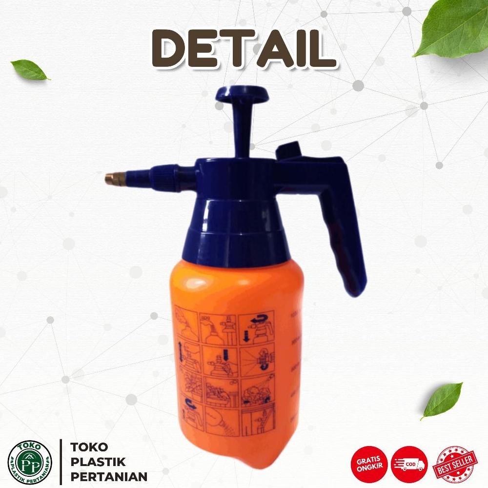 Jual Botol Spray Semprotan Pompa Manual Pressure Sprayer Kyokan 1 Liter ...