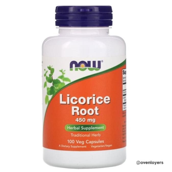 Jual Now Licorice Root 450 Mg 100 Capsules | Shopee Indonesia