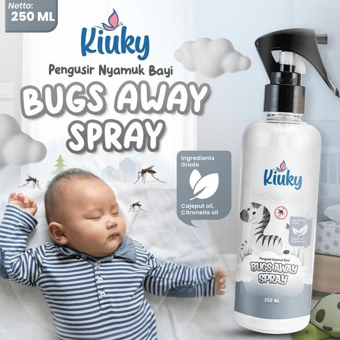 Jual KIUKY Bugs Away - Natural Mosquito Repellent, Anti Nyamuk Bayi ...