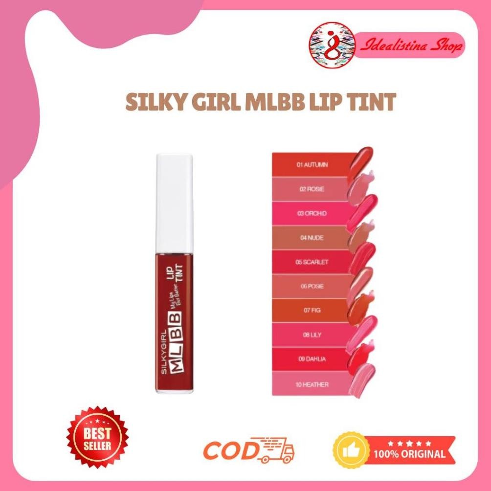Jual Silky Girl MLBB Lip Tint - Warna Intens Tahan Lama | Shopee Indonesia
