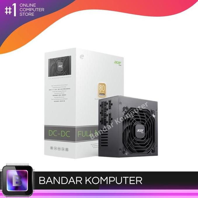 Jual Acer Power Supply AC550 Bronze 550W Full Modular | Shopee Indonesia
