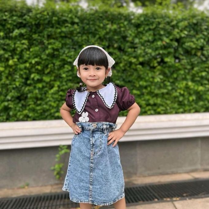 Jual Tersedia STELAN ANAK SYAKIRA BAJU SAKURA+ ROK YURA USIA 1-7TAHUN ...