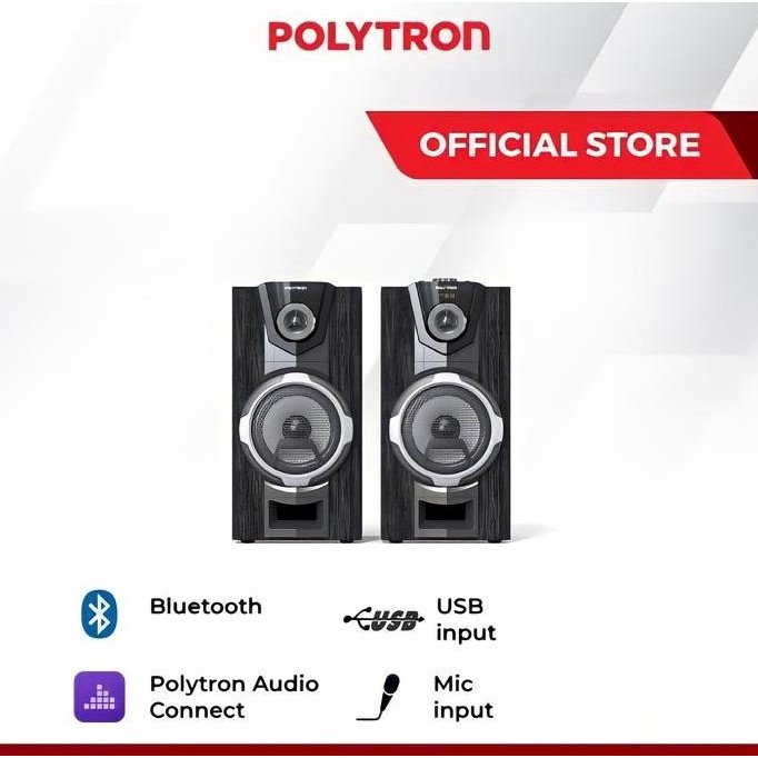 Jual Polytron Speaker Aktif Extra Bass Audio Bluetooth Pas 8F12 Pas8F12 ...