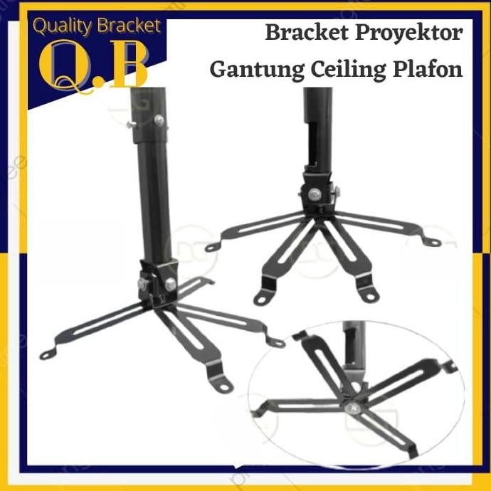 Jual Bracket Breket Braket Infocus Proyektor Gantung Ceiling Plafon ...