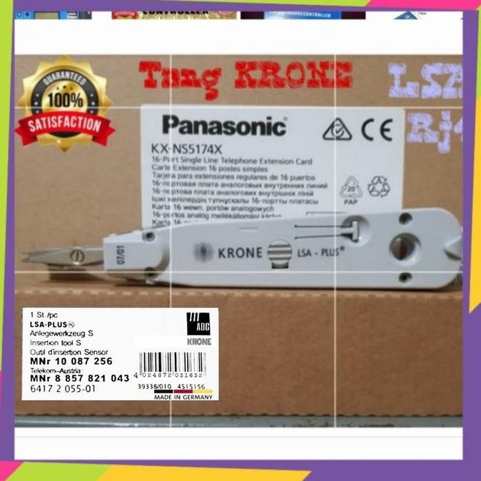 Jual TANG LSA ORIGINAL KRONE INSERTION KABEL LSA KRONE | Shopee Indonesia