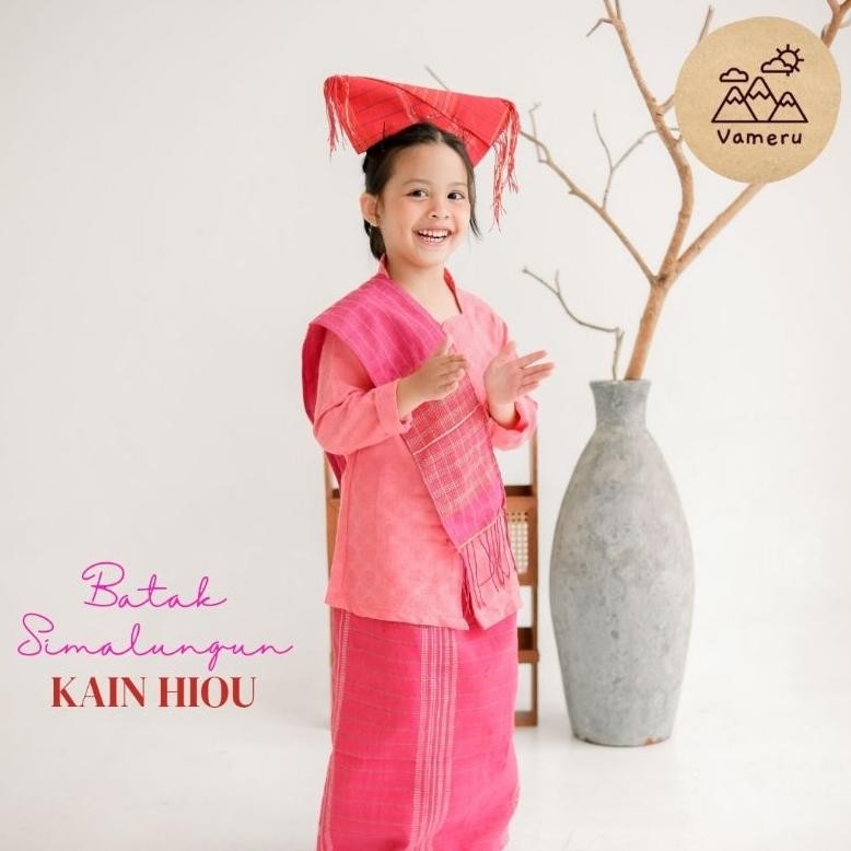 Jual BAJU ADAT BATAK SIMALUNGUN ANAK HIOU PEREMPUAN AST | Shopee Indonesia