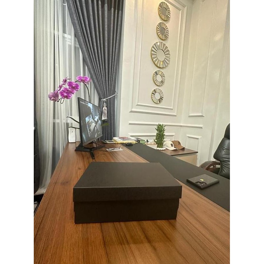 Jual (Allthebest) DUS BOX INERBOX KOTAK SEPATU POLOSAN HITAM | Shopee ...