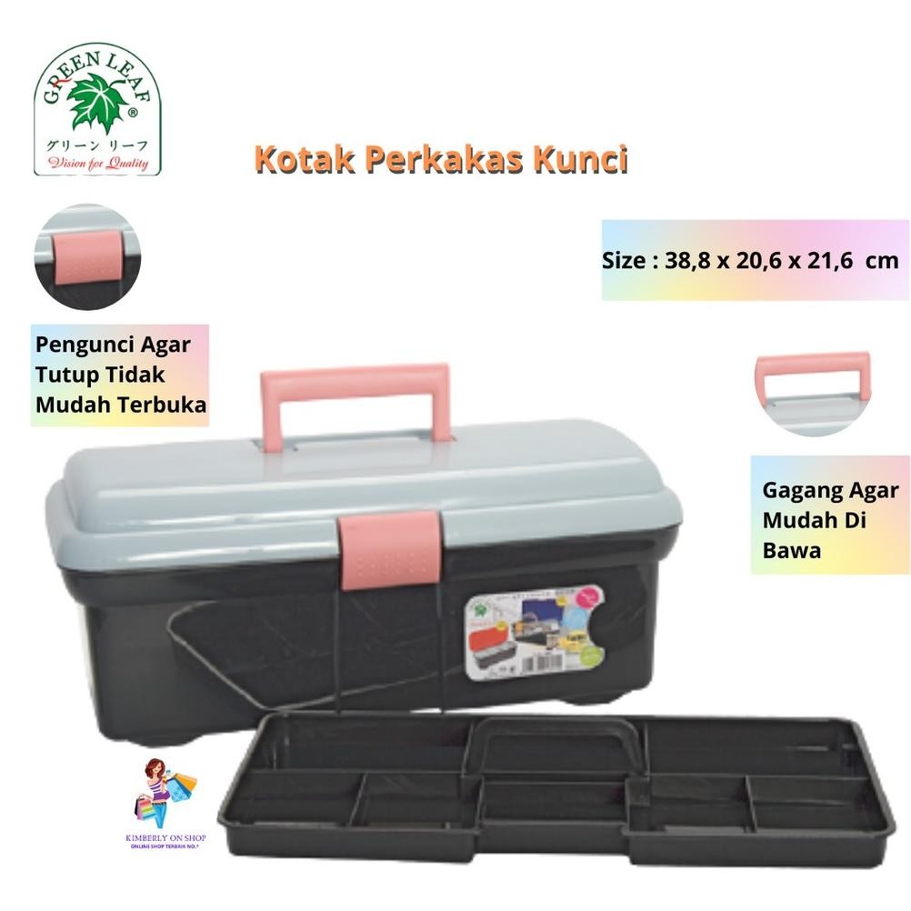 Jual Kotak Perkakas Tool / Storage Box Tami 1891 Green Leaf Trend ...