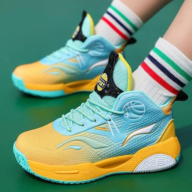 Jual Promo B5529 Sepatu Anak-Anak Sepatu Basket Anak Sepatu Basket ...