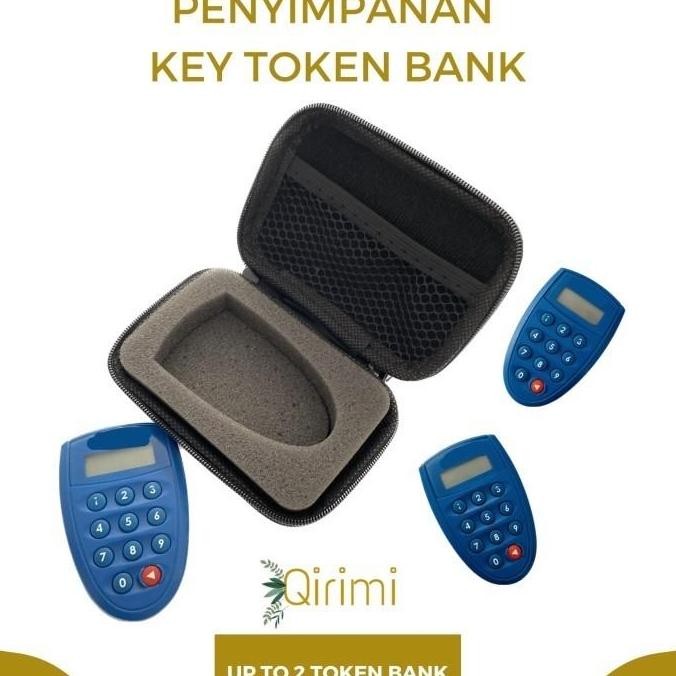 Jual TAS PENYIMPANAN KEY TOKEN BANK RACK FOAM PORTABLE / KEY BCA ...