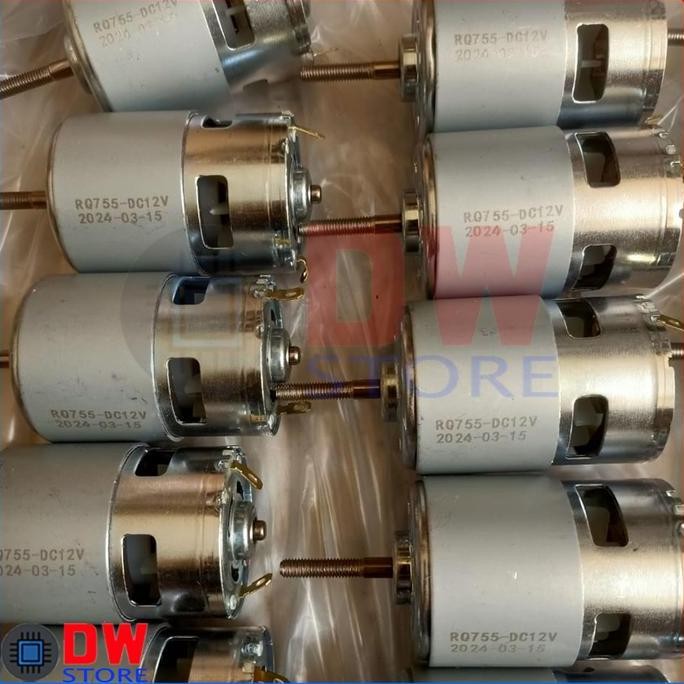 Jual fresh Dinamo DC Motor RS-755 755 12V 21V Mesin Potong Rumput Lawn ...