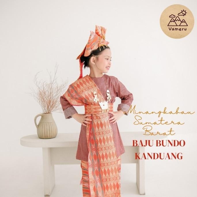 Jual Baju Adat Anak Minangkabau Perempuan Padang Minang Bundo Kanduang ...