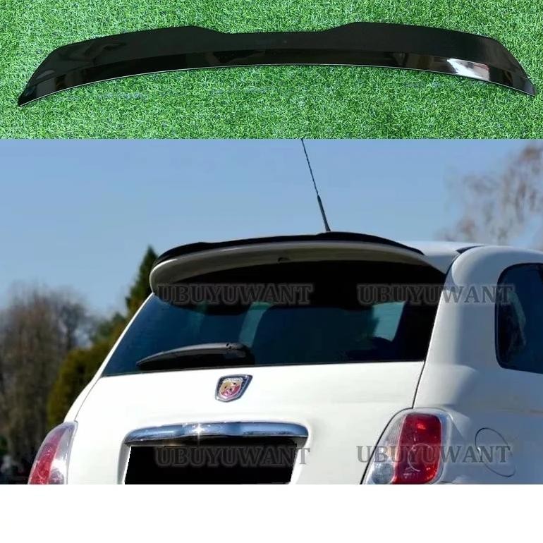 Jual Rear Wing Spoiler For Fiat 500 Abarth Mk1 2008 2009 2010 2011 2012 ...