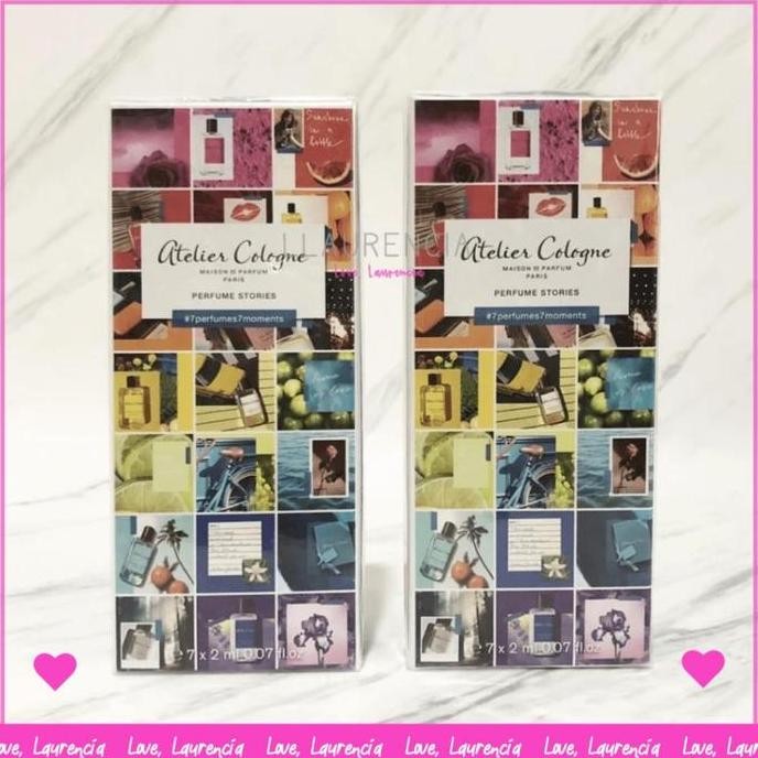 Jual Atelier Cologne Perfume Palette Discovery Set / Parfum Sample Set ...
